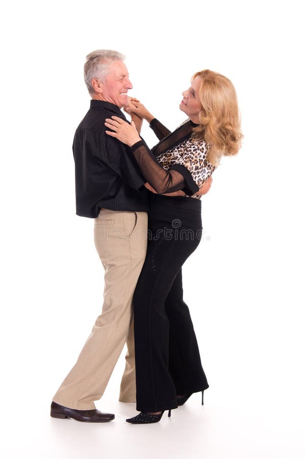 Old couple dancing stock image. Image of female, people - 21968637