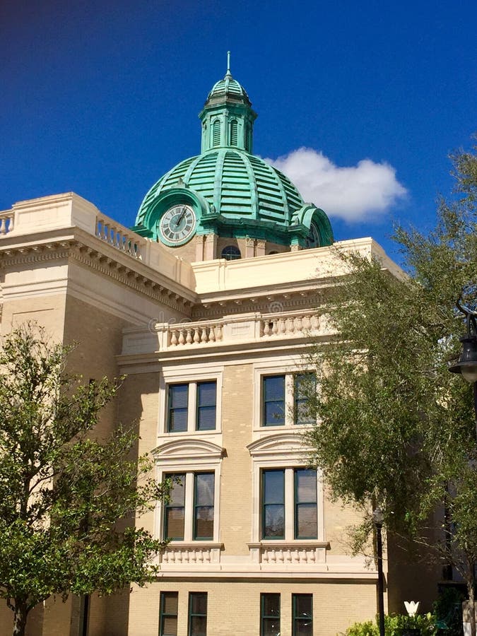 Old Courthouse, DeLand stock image. Image of downtown - 110016501
