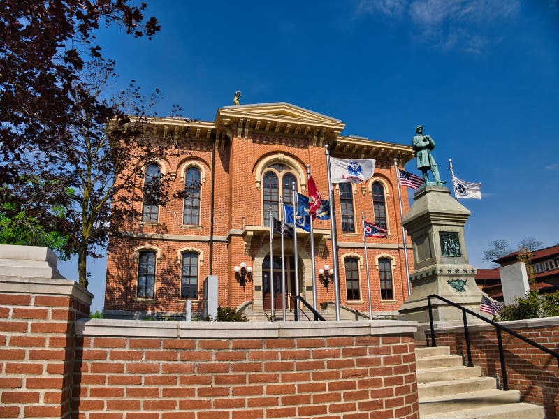 Old Courthouse in Delaware Ohio USA 2024 Editorial Stock Photo - Image ...