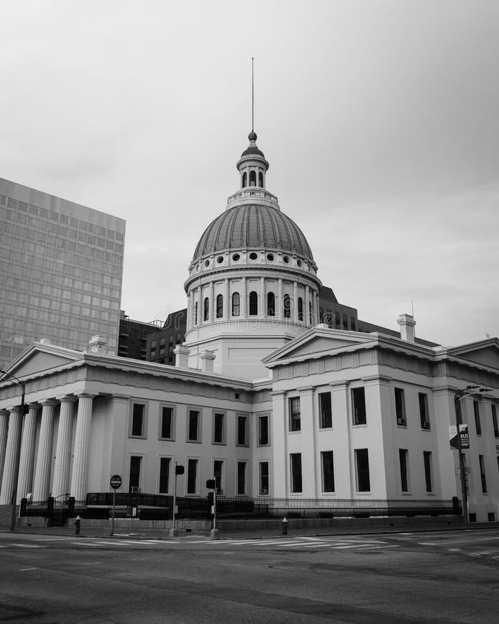 The Old Courthouse, in Downtown St. Louis, Missouri Stock Image - Image ...