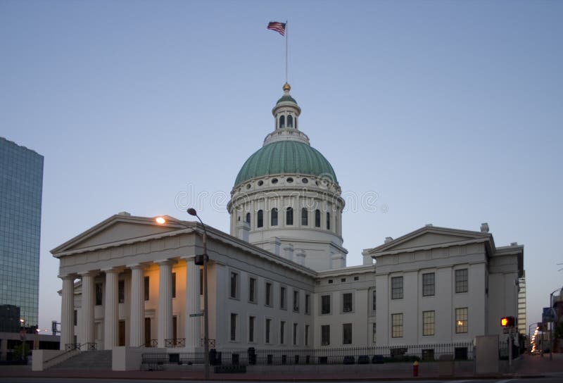 Old Courthouse in St Louis stock image. Image of site - 5470393