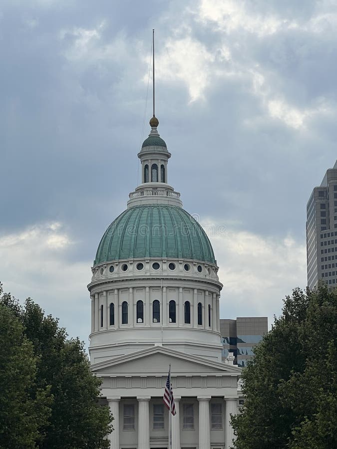 Old Courthouse in St Louis, Missouri Stock Image - Image of built, dome ...