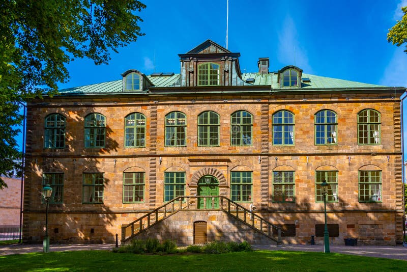 Old Courthouse in Swedish Town Jonkoping Stock Image - Image of mansion ...