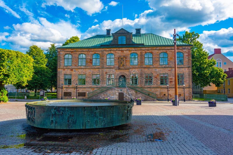 Old Courthouse in Swedish Town Jonkoping Stock Photo - Image of mansion ...