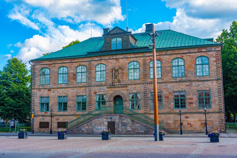 Old Courthouse in Swedish Town Jonkoping Stock Image - Image of ...
