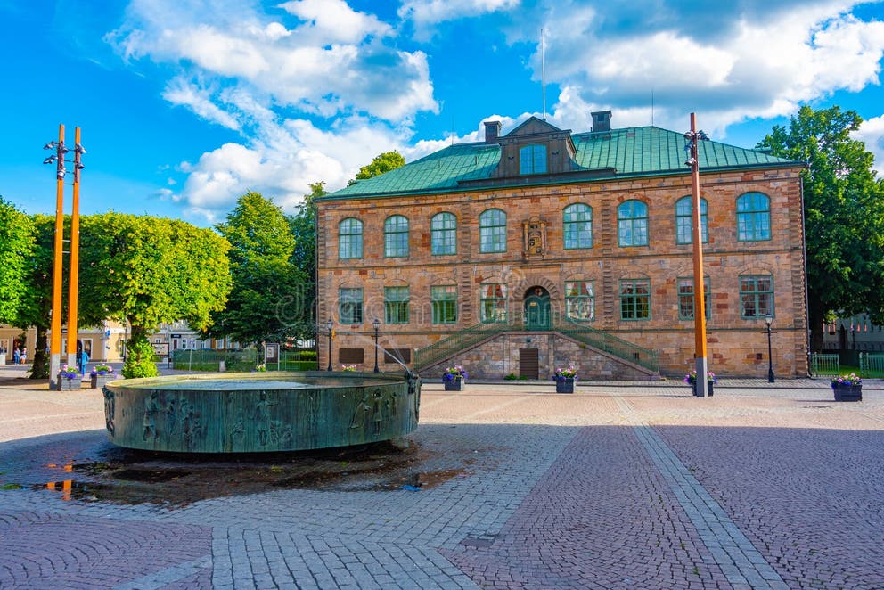 Old Courthouse in Swedish Town Jonkoping Stock Image - Image of ...