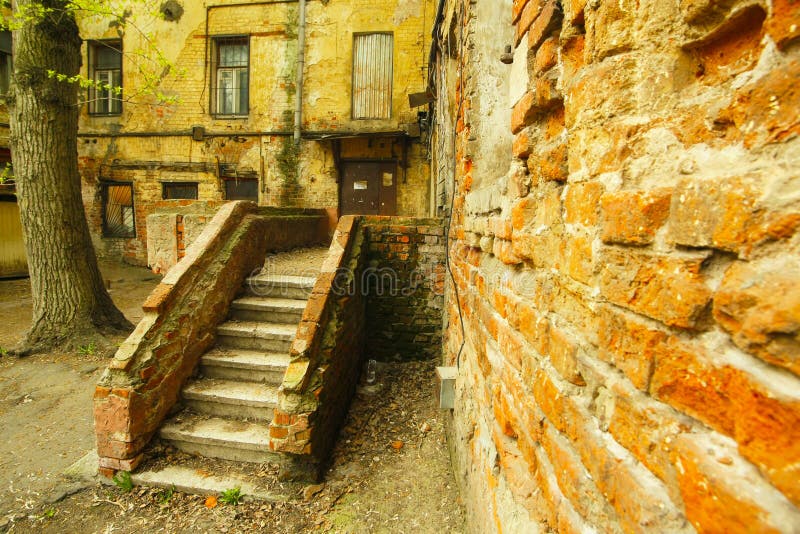 Old-fashioned courtyard stock photo. Image of courtyard - 66346940