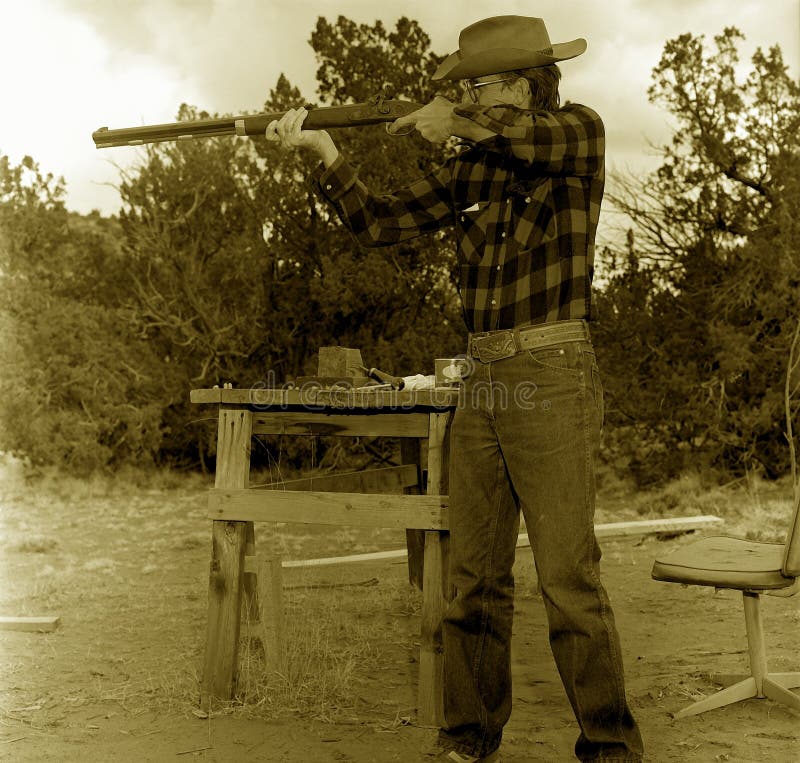 Cowboy Shooting Rodeo Event Stock Photos - Free & Royalty-Free Stock ...