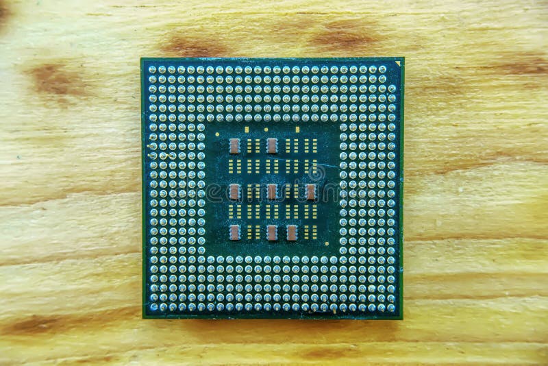 Old CPU Socket 478 is Damaged Stock Photo - Image of damaged ...
