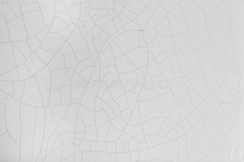 Old Crack Broken Concrete Wall Damage Background Cracked White Tile Floor Texture Stock Photo ...