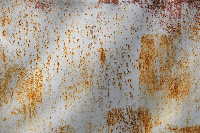 Old with Crack and Rusty Metal Surface Stock Image - Image of waste ...