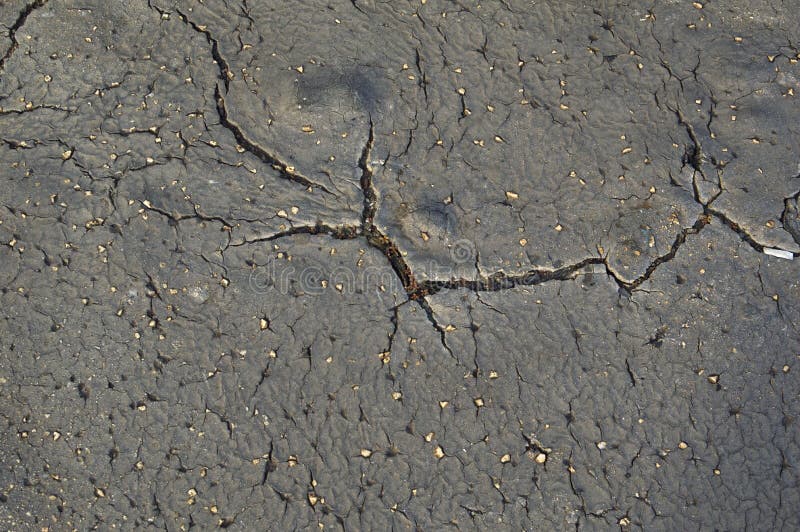Old cracked asphalt. stock image. Image of worn, surface - 34280027