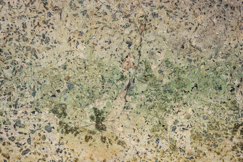 Old Cracked Concrete with Copper Oxide Stock Image - Image of house ...