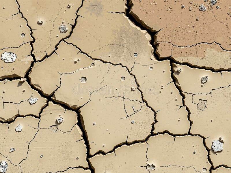 Old Cracked Concrete Wall Texture with Visible Rough Surface and Aged ...