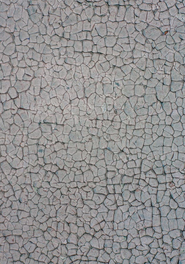 Old Cracked Gray Blue Paint. Rich Texture Stock Image - Image of board ...
