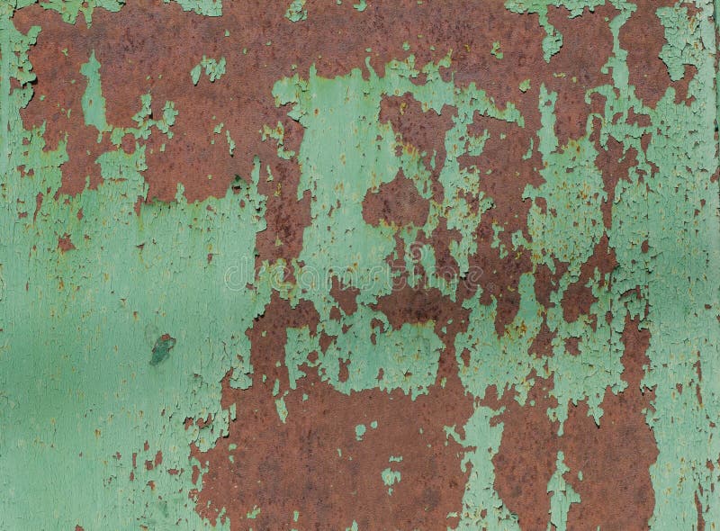 Old Cracked Paint. Iron Surface. Rust. Rust Texture. Rusty Metal Wall ...