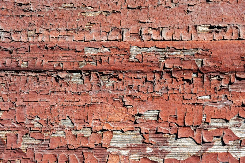 Old Cracked Paint on Wall Seamless Pattern. Stock Photo - Image of ...