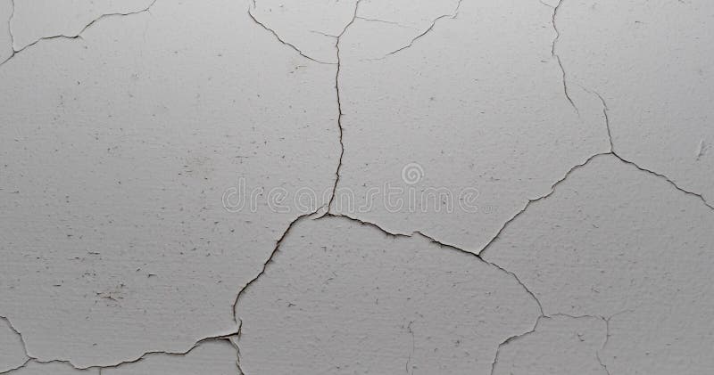 Old White Cracked Plaster Wall Surface for Background or Texture Stock ...