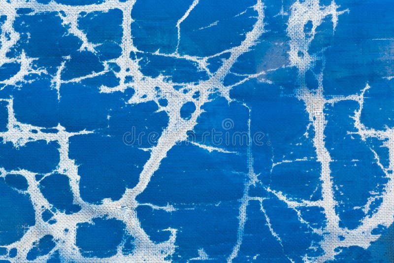 Old Cracked Surface Blue Crack Concrete Broken Wall Cement Damaged ...