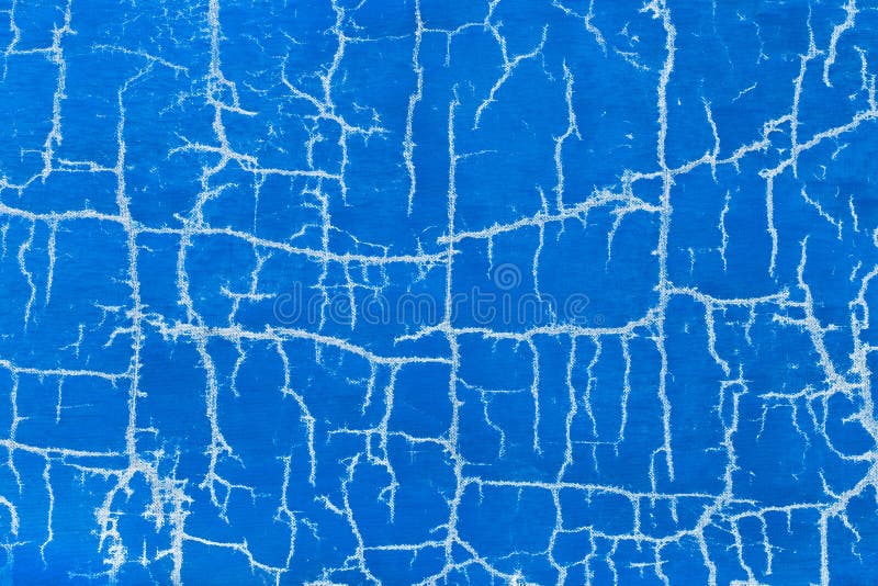 Old Cracked Surface Blue Crack Concrete Broken Wall Cement Damaged ...