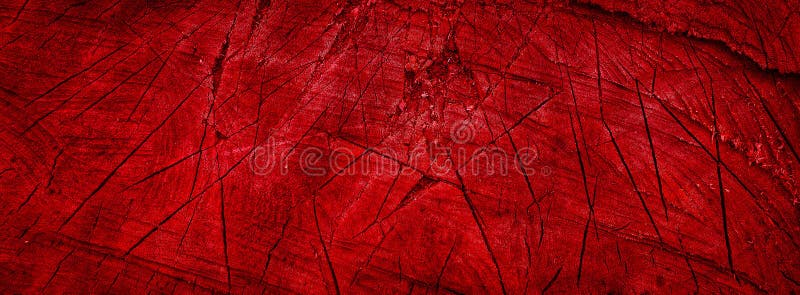 Old Cracked Wood Painted Red. Background or Texture Stock Photo - Image ...