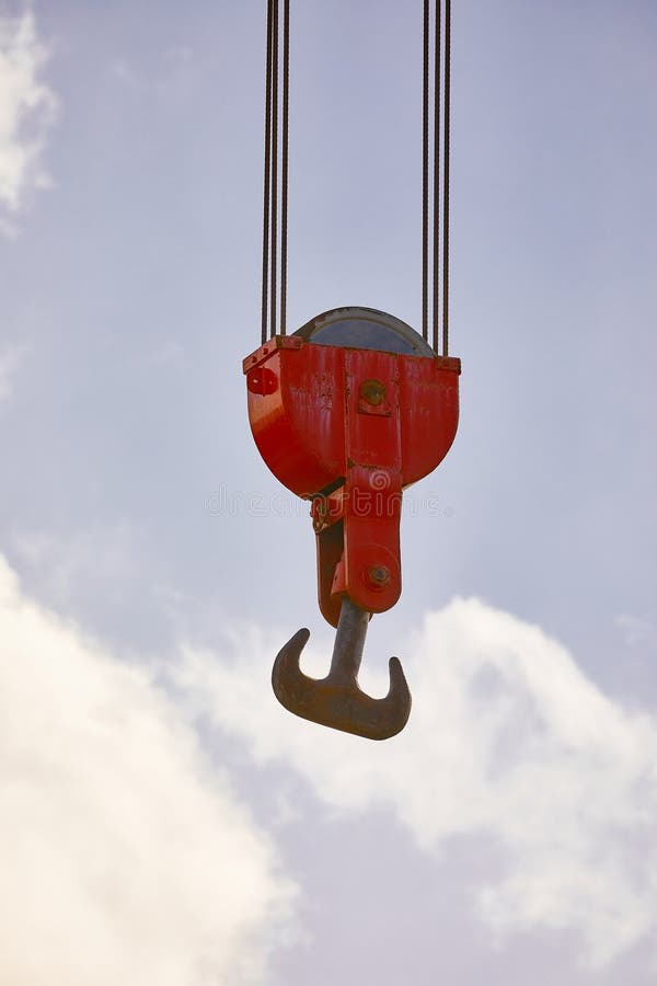 Old Crane Hooks stock image. Image of hold, engineering - 129472417