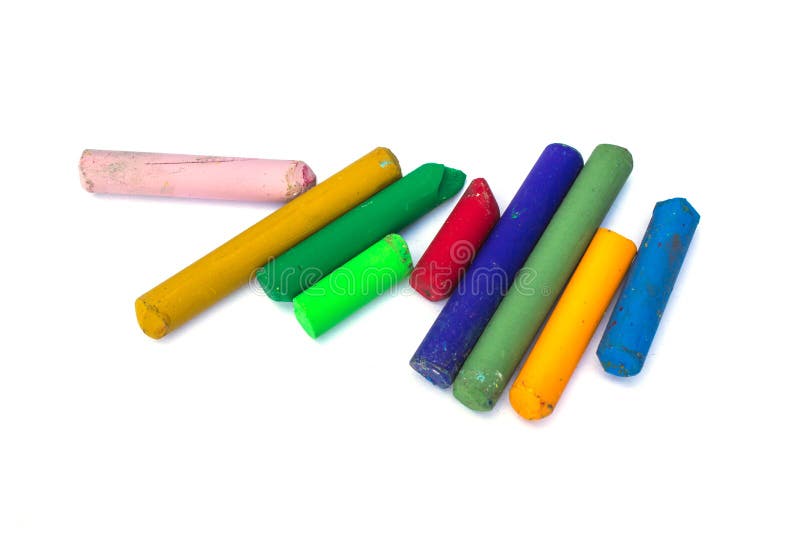 Crayons stock photo. Image of green, close, chalk, crayon - 3436116