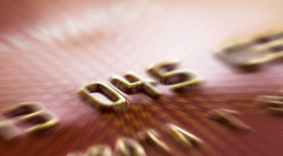 Old credit card. stock photo. Image of security, currency - 59624480