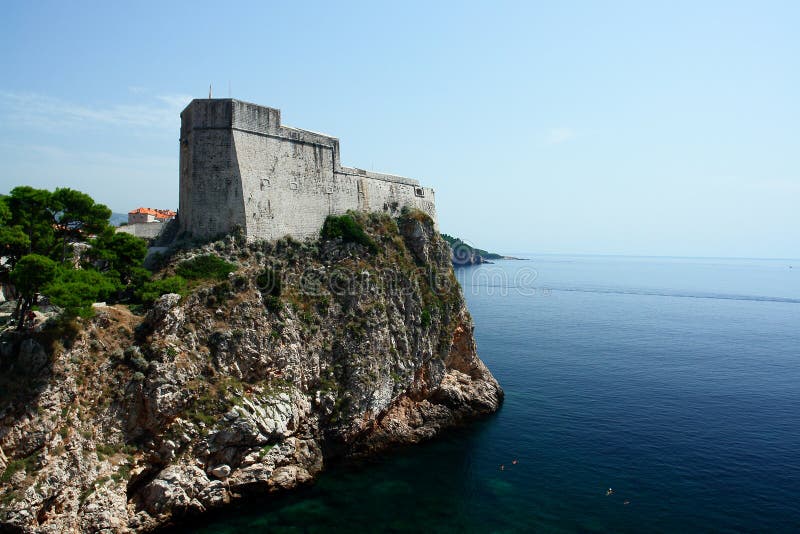 Old, Croatian castle stock photo. Image of coast, castle - 2250144