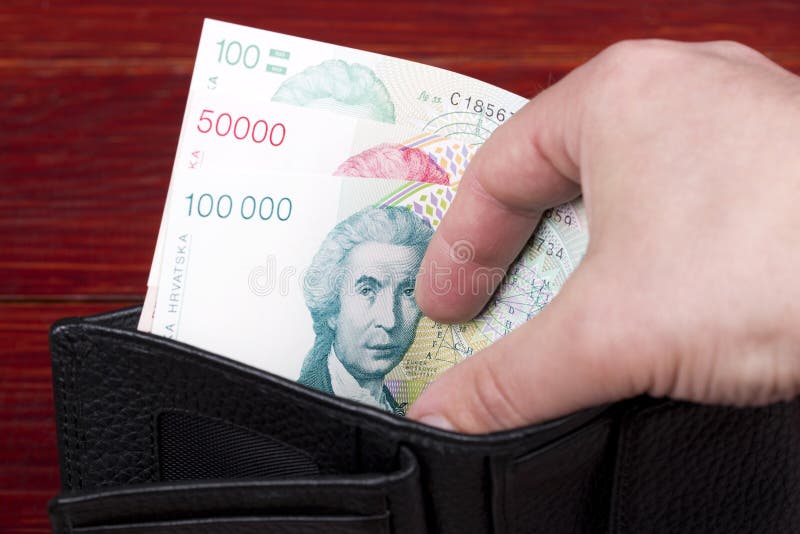 Croatian money stock photo. Image of kuna, banknote, finance - 25094636