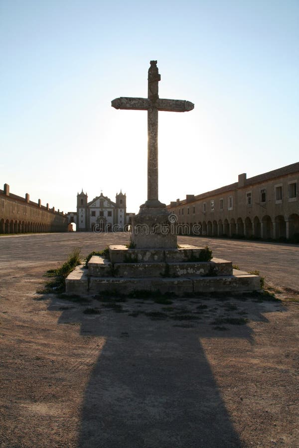 Old cross stock photo. Image of religious, arch, abandoned - 2187886