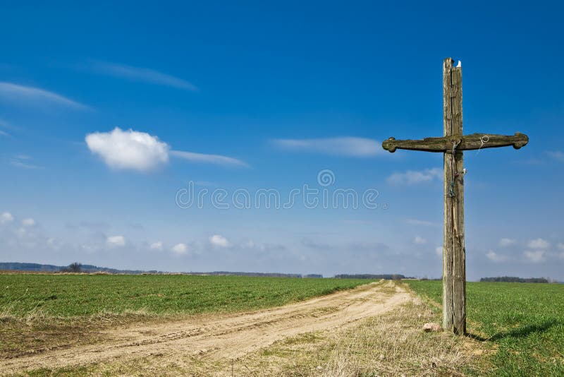 Crucifixion. editorial stock photo. Image of attraction - 10092333