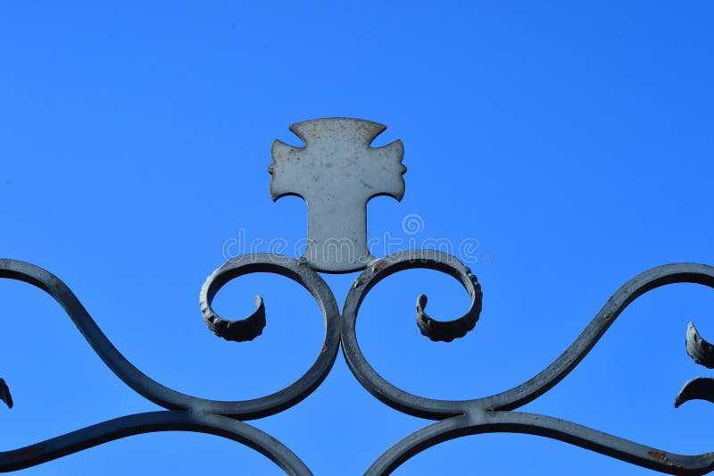 Old Cross Ander Church Gate Stock Photo - Image of gate, church: 363985374
