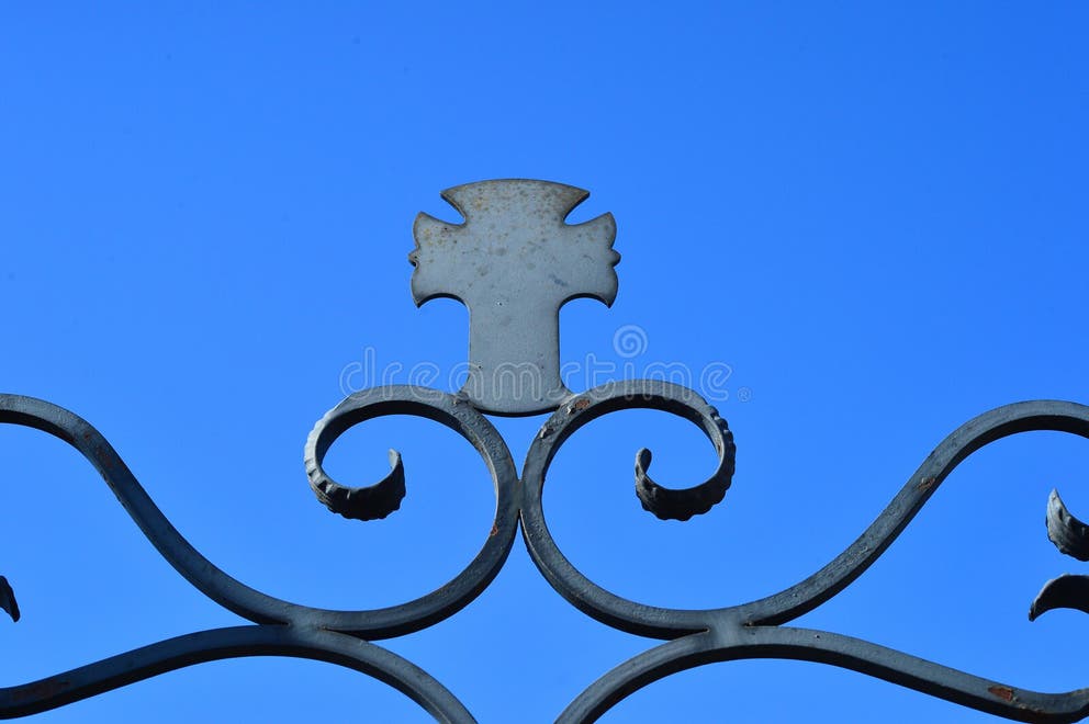 Old Cross Ander Church Gate Stock Photo - Image of gate, church: 363985374