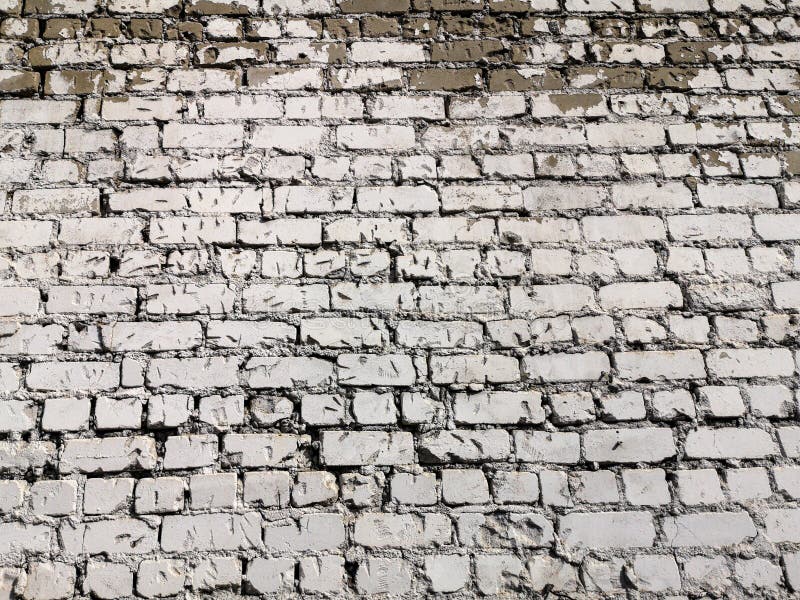 Crumbling brick wall stock image. Image of gray, rustic - 10076877