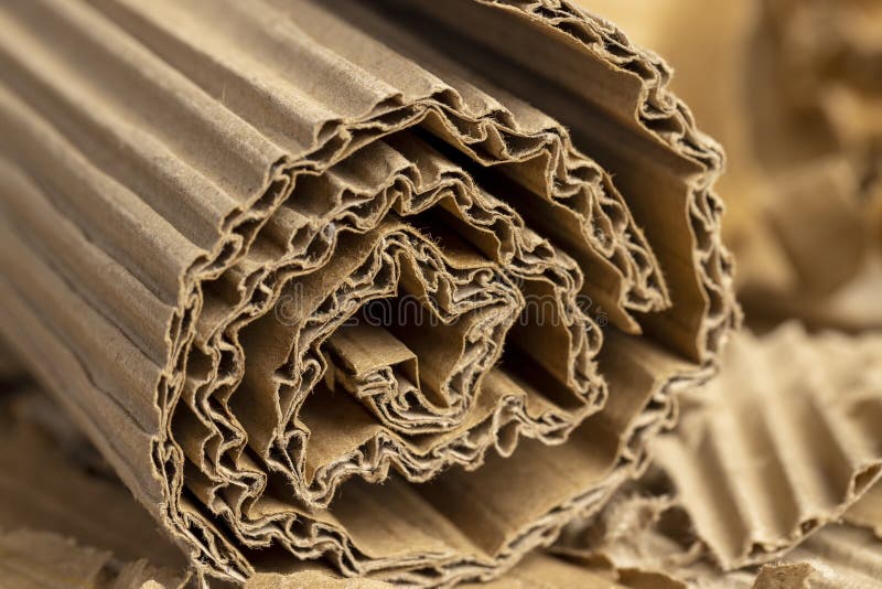 Old Crumpled and Damaged Waste Paper Cardboard Stock Photo - Image of ...