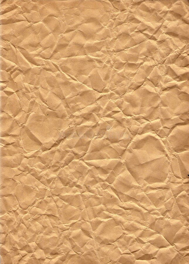 Old crumpled paper stock image. Image of paper, rumpled - 7177155