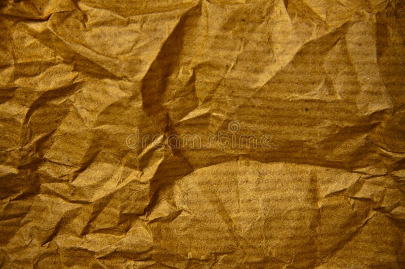 Old Crumpled Paper stock photo. Image of page, blank - 26573030