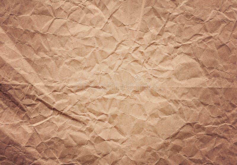 Old Crumpled Paper stock image. Image of antique, ragged - 27501857