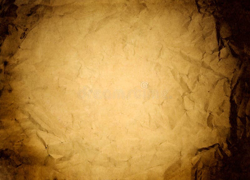 Old crumpled paper stock image. Image of texture, sheet - 6958725