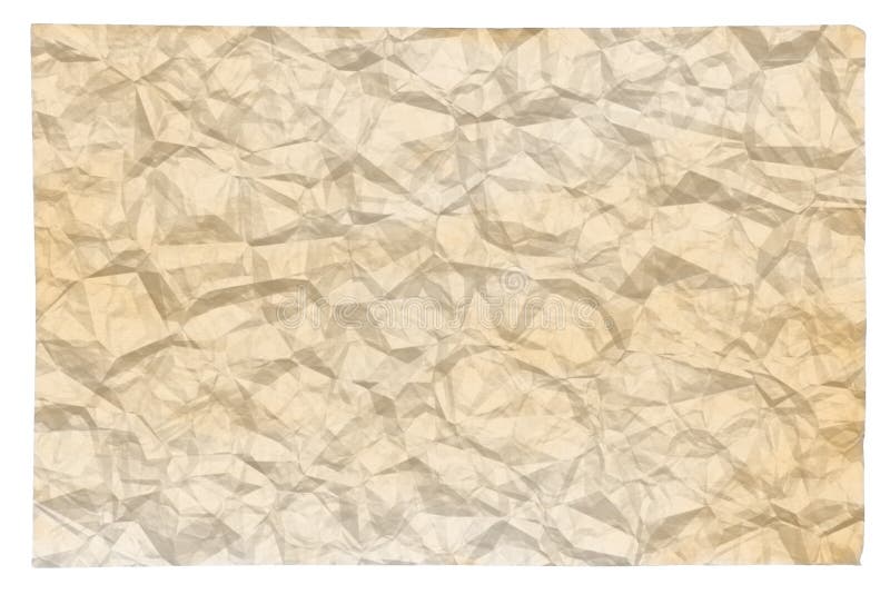 Old crumpled paper stock image. Image of abstract, texture - 254412107