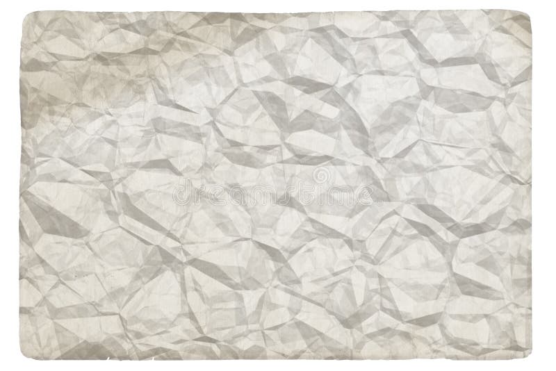 Old crumpled paper stock image. Image of retro, horizontal - 267289123