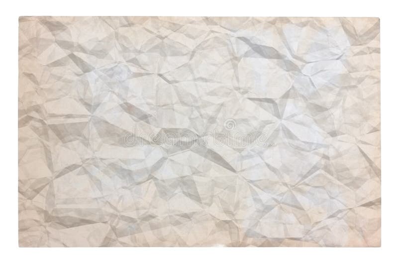 Old crumpled paper stock image. Image of abstract, page - 275537825