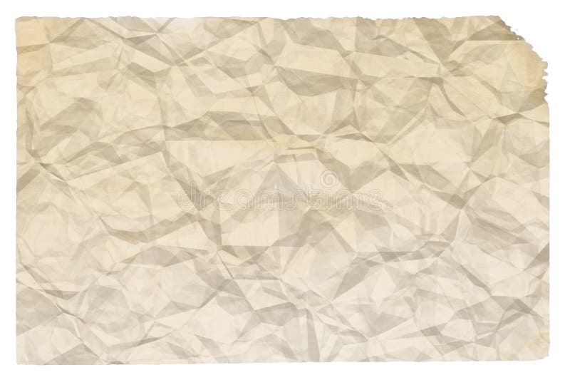 Old crumpled paper stock photo. Image of aged, crumpled - 300737934