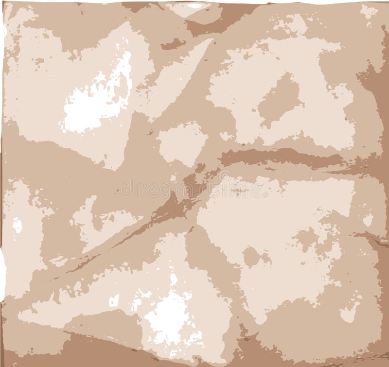 Old Crumpled Paper Texture Template Stock Vector - Illustration of ...