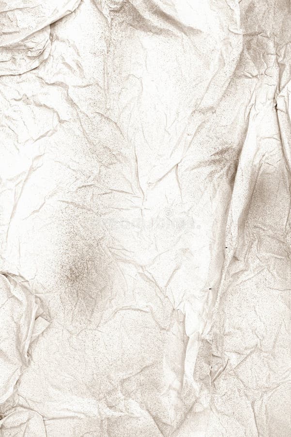 Old Crumpled and Rusty Paper Surface Stock Image - Image of pattern ...