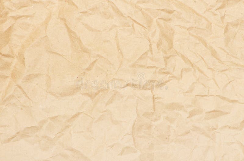Old Crushed Paper Background Stock Photo - Image of material, crushed ...