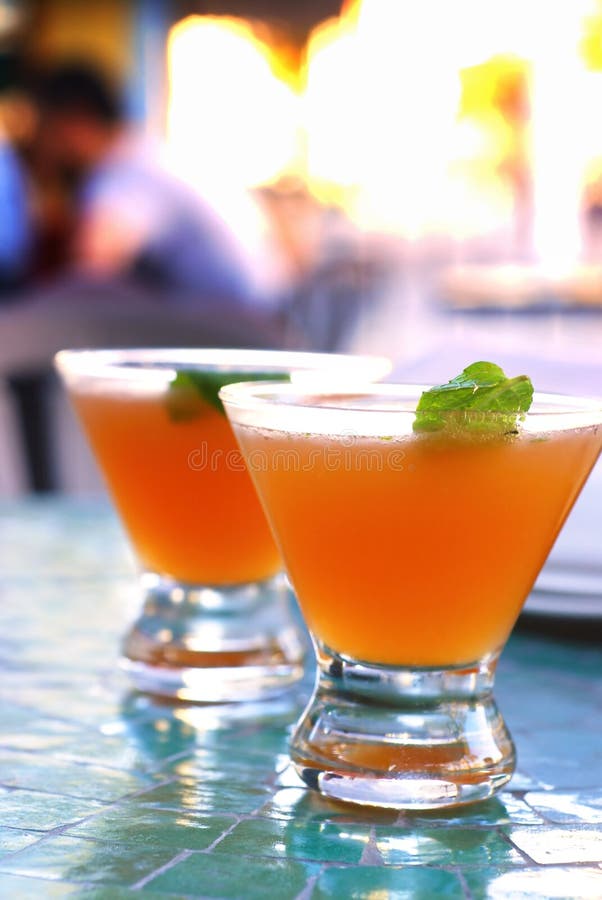 Old Cuban Cocktail stock image. Image of hour, outside - 8432869