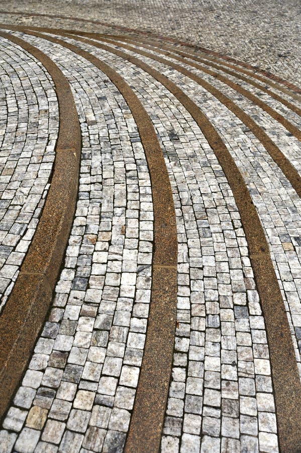 Old curved stone steps stock photo. Image of grain, cobbles - 17401872