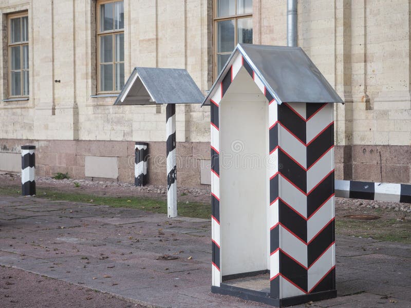 Old Customs Booth. Customs Gate. Stock Photo - Image of architecture ...